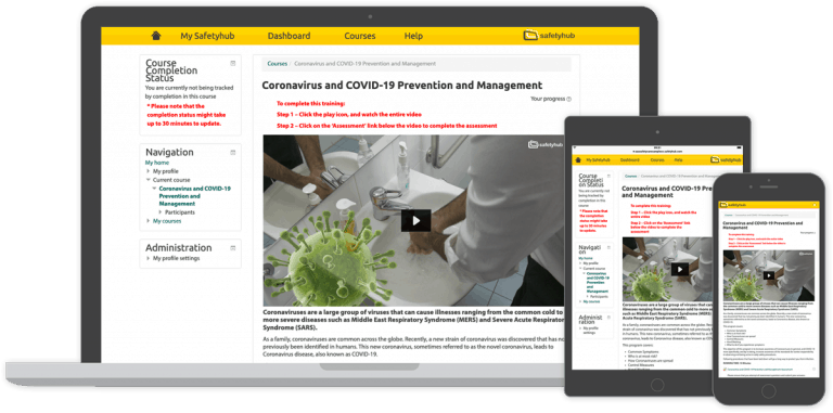 Online Safety LMS for Employee Training Management - Safetyhub